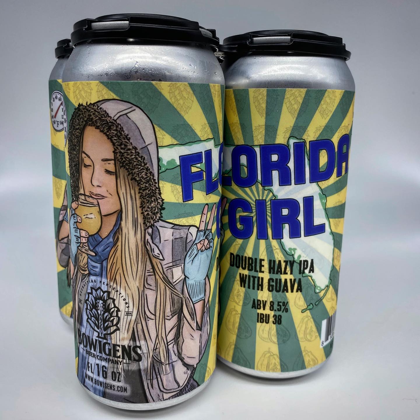 Beer Label Art - Crafted I Drink, Eat, Create, Collaborate